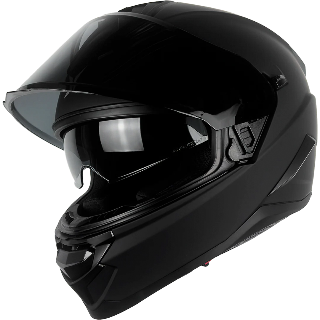 Casco X Kov Magneto Negro Sólido Mate XL – Instinto Biker